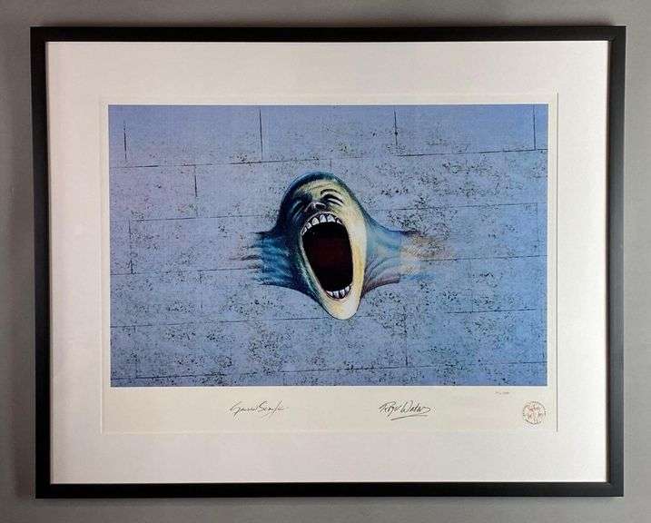 1982 Pink Floyd The Wall Lithograph Print - Matthew Bullock Auctioneers