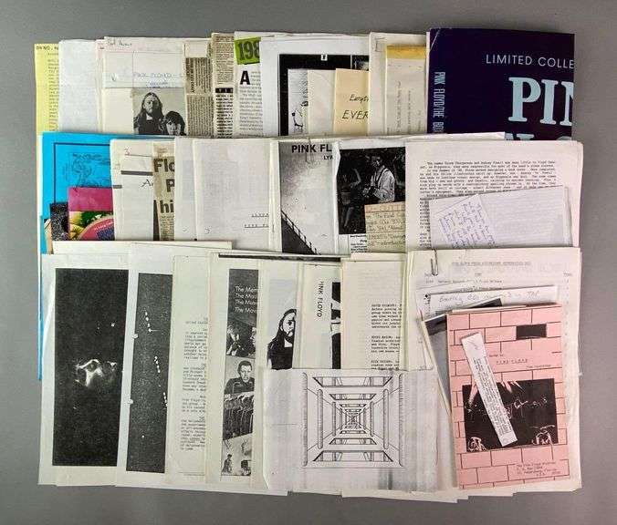 Group of Pink Floyd Related Ephemera and More - Matthew Bullock Auctioneers