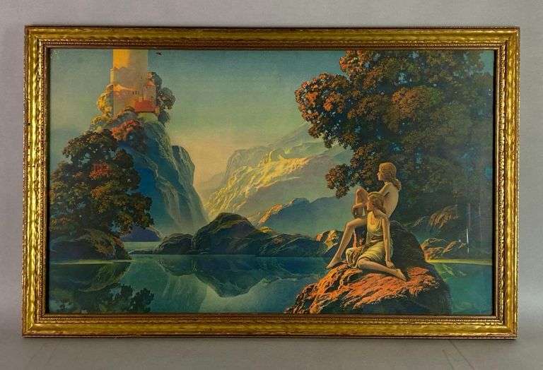 Byron G. Newton Afterglow Lithograph Print - Matthew Bullock Auctioneers