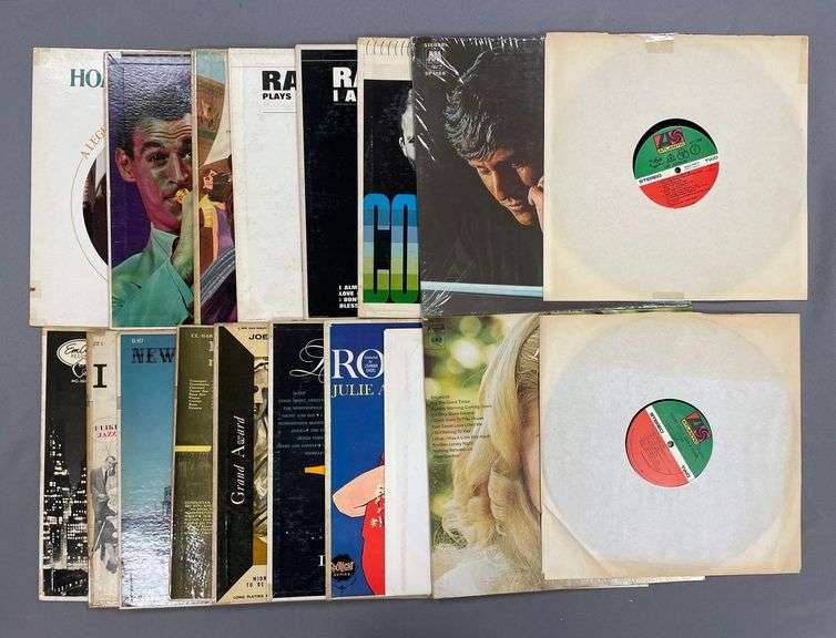 Group of 50+ Vintage Vinyl Records Including Led Zeppelin and More ...