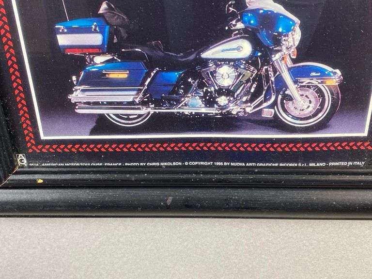 1995 American Motors Harley-Davidson Models Poster - Matthew Bullock ...