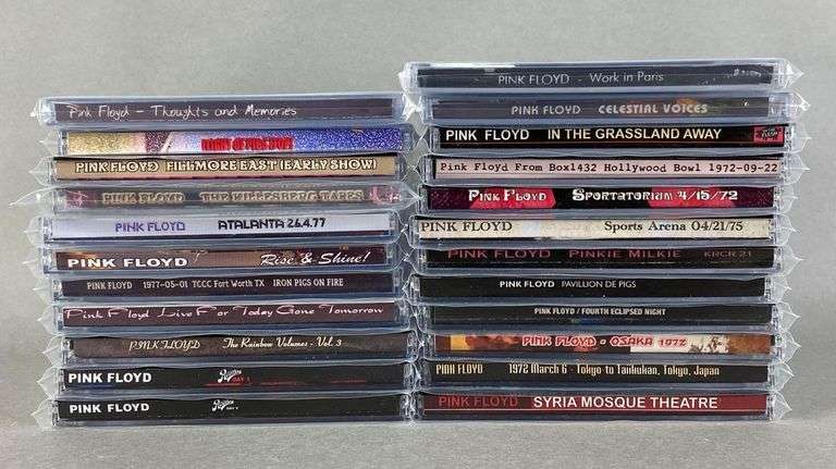 Group of 20+ Pink Floyd CDs - Matthew Bullock Auctioneers