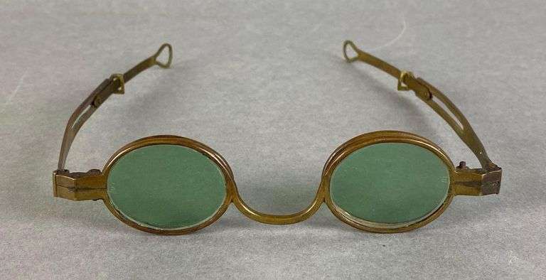 Vintage Double Lens Brass Adjustable Spectacles - Matthew Bullock ...