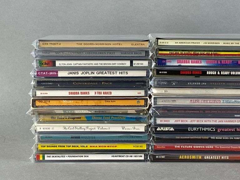 Group of 40 Assorted Music Genre CDs - Matthew Bullock Auctioneers
