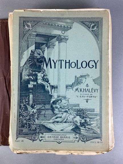 Collection of Mythology Art Books by M.K. Haley - Matthew Bullock ...