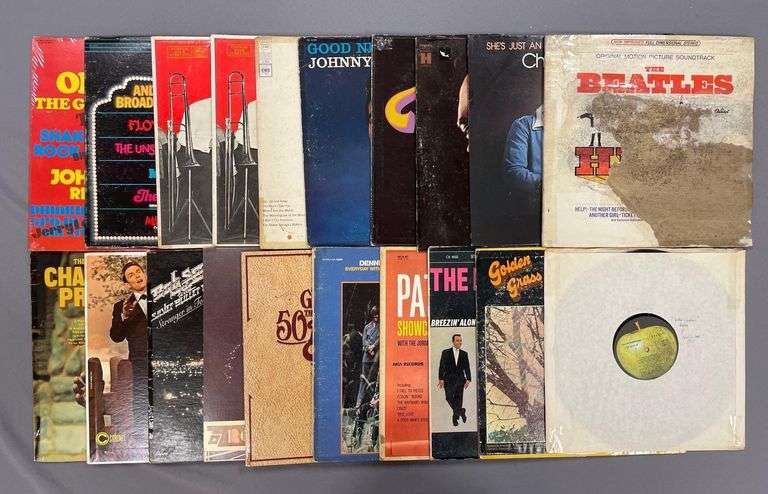 Group of 60+ Vintage Vinyl Records Including The Beatles and More ...