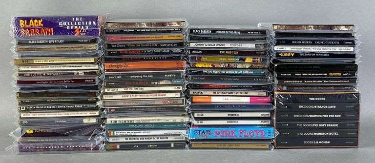 Group of 60+ Assorted Music Genre CDs - Matthew Bullock Auctioneers