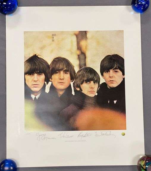 Limited Edition The Beatles Beatles For Sale Plate-Signed Print ...
