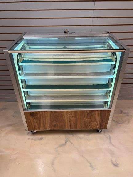 Vintage Berg Co. Selector Rotating Jewelry Store Display Case - Matthew ...