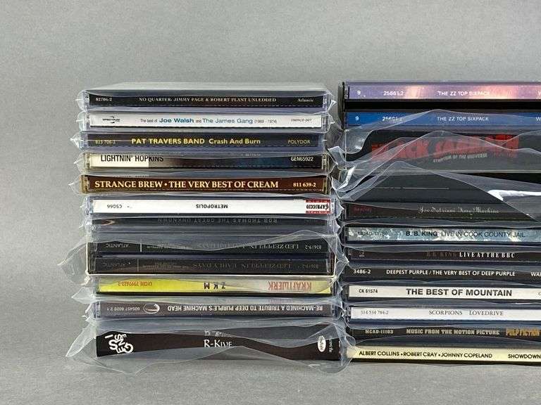 Group of 30+ Assorted Music Genres CDs - Matthew Bullock Auctioneers