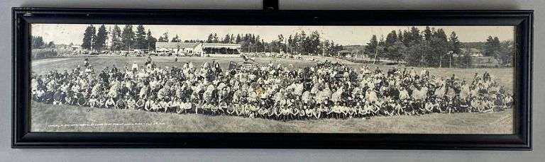 1949 Annual Minnesota Northern Gypsy Tour Panoramic Photograph ...