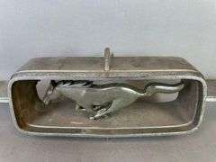 1960s Ford Mustang Front Grille Emblem - Matthew Bullock Auctioneers