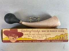 Vintage Hopalong Cassidy Bar 20 Ranch Bicycle Horn - Matthew Bullock ...