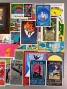 Group of Classic Rock Postcards and More - Matthew Bullock Auctioneers