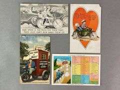 Postcards - Motorcycle - Matthew Bullock Auctioneers