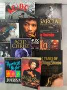 Group of 16 Classic Rock Books and More - Matthew Bullock Auctioneers
