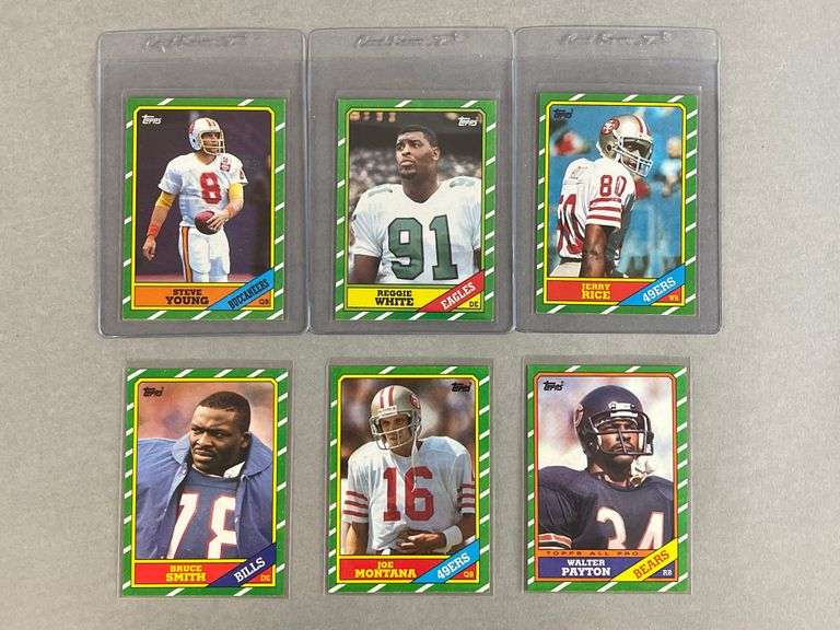 1986 Topps Football Complete Set - Matthew Bullock Auctioneers