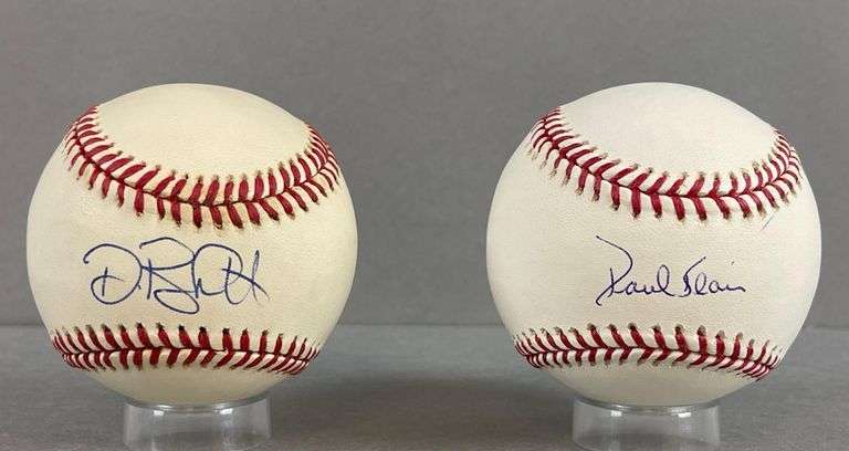 Tri-Star Hidden Treasures New York Yankees Dave Righetti and Paul Blair ...