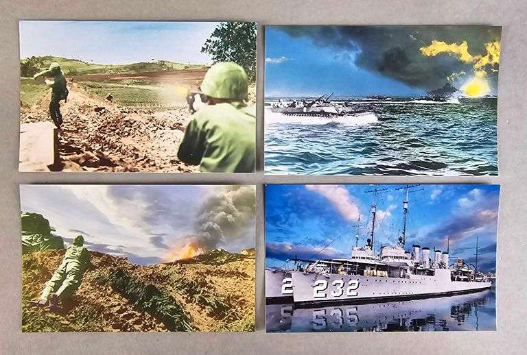 Postcards - 50 WW2 Copies - Matthew Bullock Auctioneers
