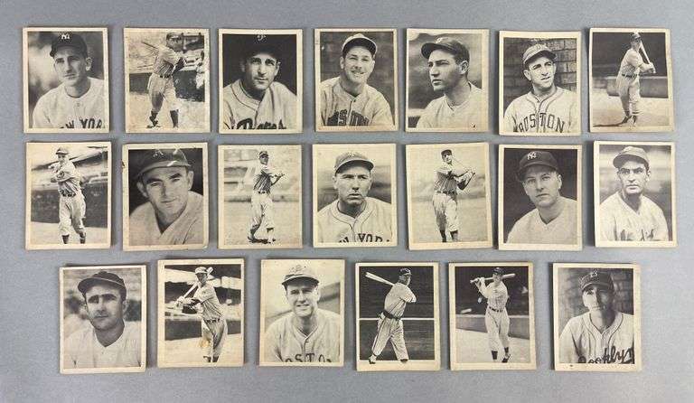 20 - 1939 Play Ball Baseball Cards - Matthew Bullock Auctioneers