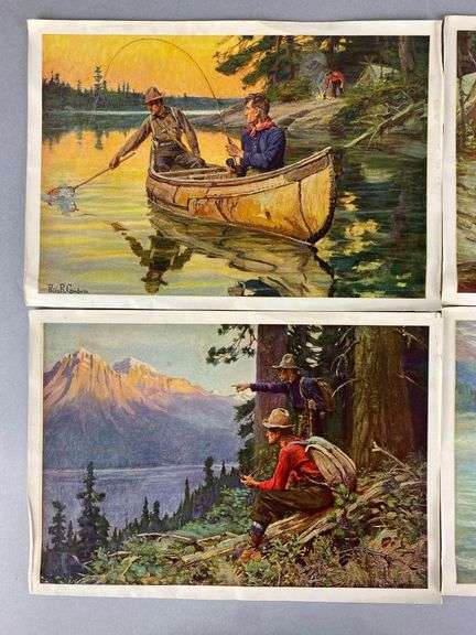 Group of 4 1921 Philip R. Goodwin Prints - Matthew Bullock Auctioneers