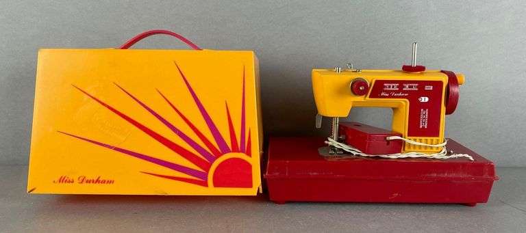 Miss Durham Battery Operated Toy Sewing Machine - Matthew Bullock ...