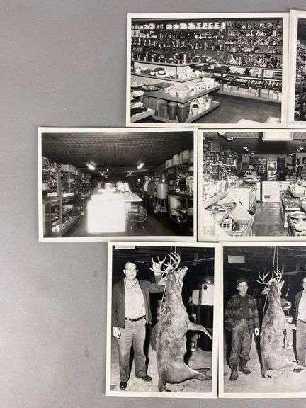 Group Of 8 General Store Photographs - Matthew Bullock Auctioneers