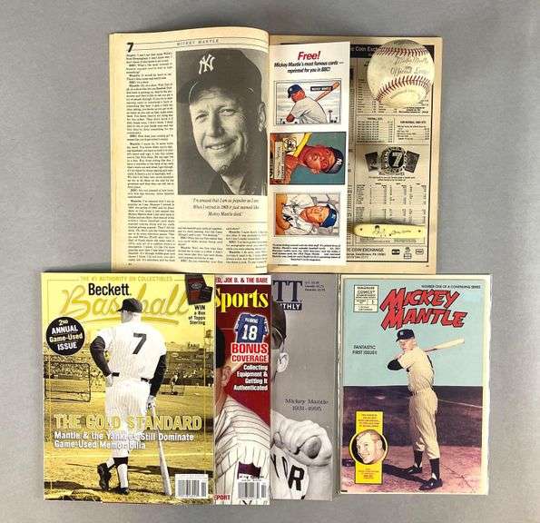 Group of Mickey Mantle Collection - Matthew Bullock Auctioneers
