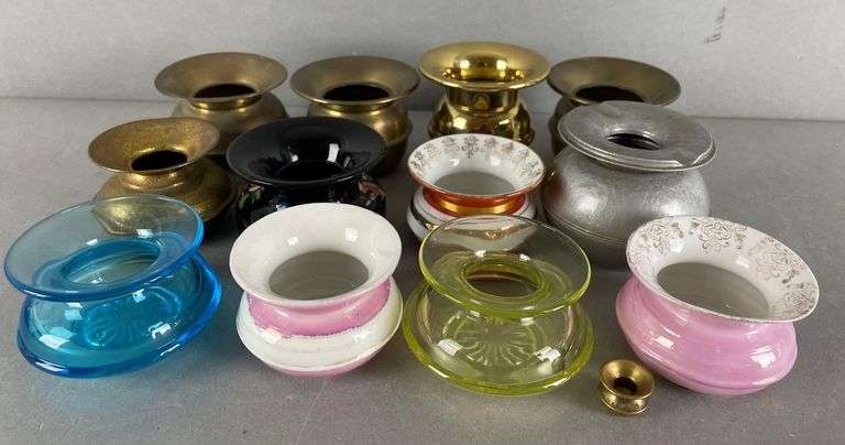Group of Pocket Spittoons - Matthew Bullock Auctioneers