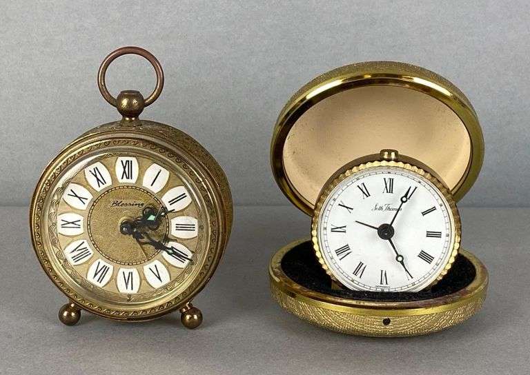 Group of 2 Vintage German Clocks - Matthew Bullock Auctioneers