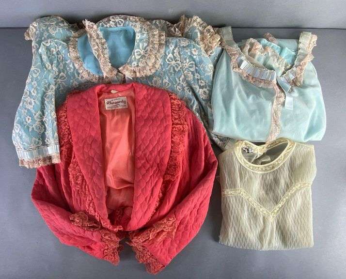 Group of Vintage Womens Robes, Dressing Gown, and More - Matthew ...