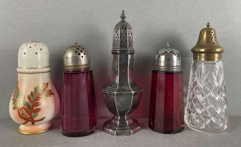 Group of Sugar Shakers - Matthew Bullock Auctioneers