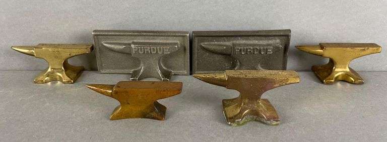 Group of Anvil Paperweights - Matthew Bullock Auctioneers