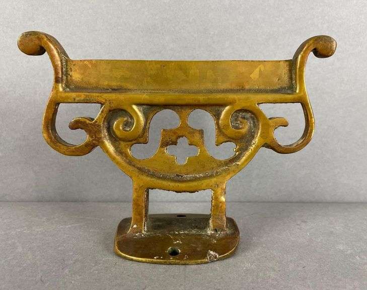 Victorian Brass Boot Scraper - Matthew Bullock Auctioneers