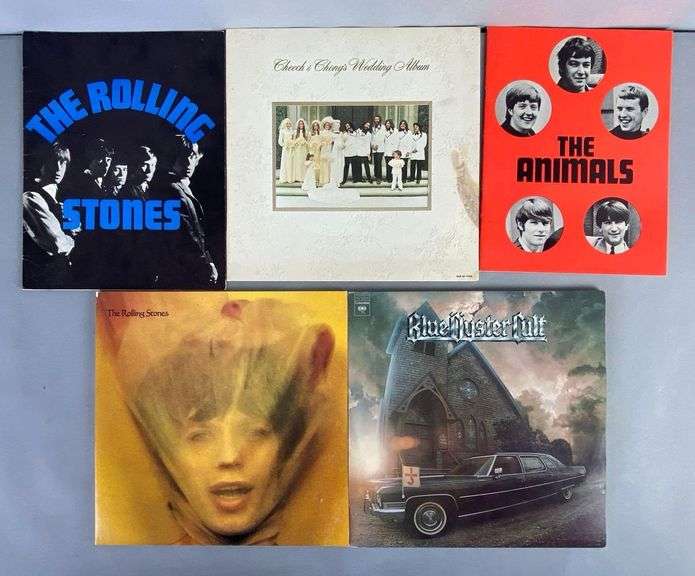 Group of Vinyl Records and Musician Profile Booklets - Matthew Bullock ...