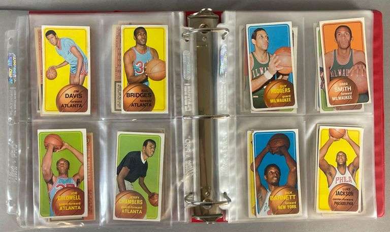 95 - 1970 Topps Basketball Cards withHOFs and Stars - Matthew Bullock ...