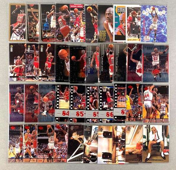40 - Michael Jordan Cards - Matthew Bullock Auctioneers