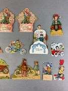 Group of 17 Die-Cut Motorcycle Valentines Cards - Matthew Bullock ...