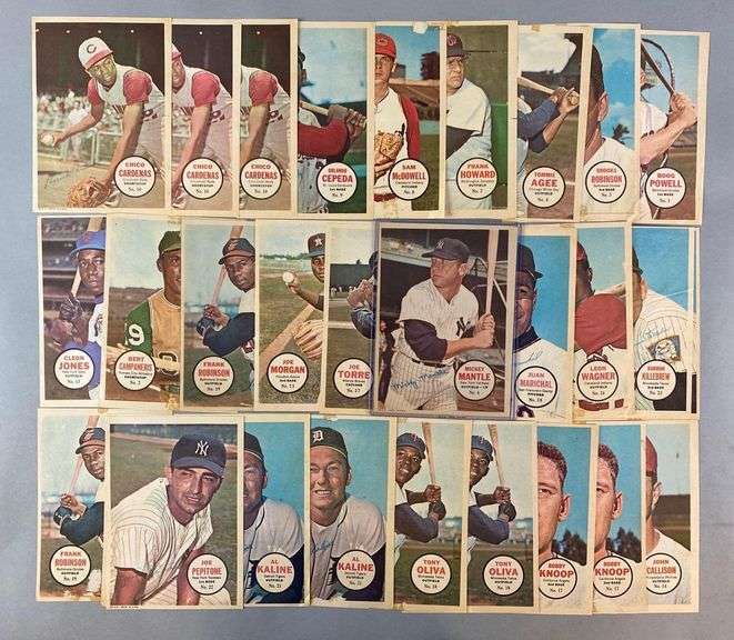 36 - 1967 Topps Pin-Ups with Mickey Mantle and other HOFs - Matthew ...