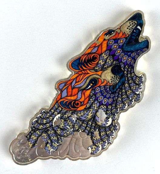 2022 Canada $8 The Wolf Shadow Hunters 3oz .999 Fine Silver Proof Coin ...