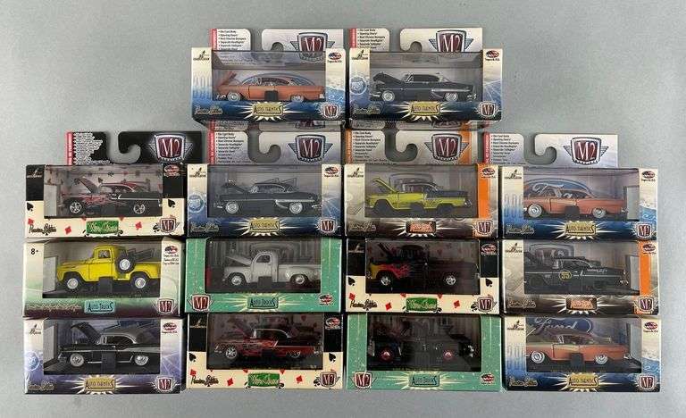 Group of M2 Machines Die-Cast Vehicles - Matthew Bullock Auctioneers