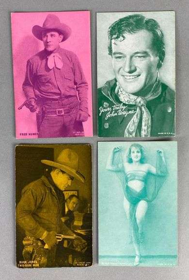 Group of 40+ Hollywood Actor Postcards and Arcade Cards - Matthew ...