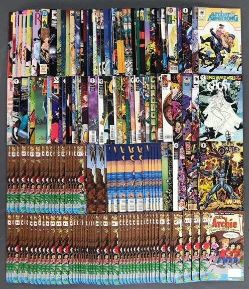 Group of 150+ Mostly Modern Comic Books - Matthew Bullock Auctioneers