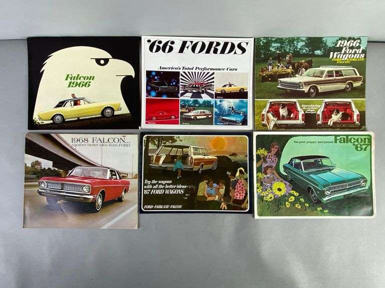 Group of 1960s Ford Dealership Advertising Brochures - Matthew Bullock ...
