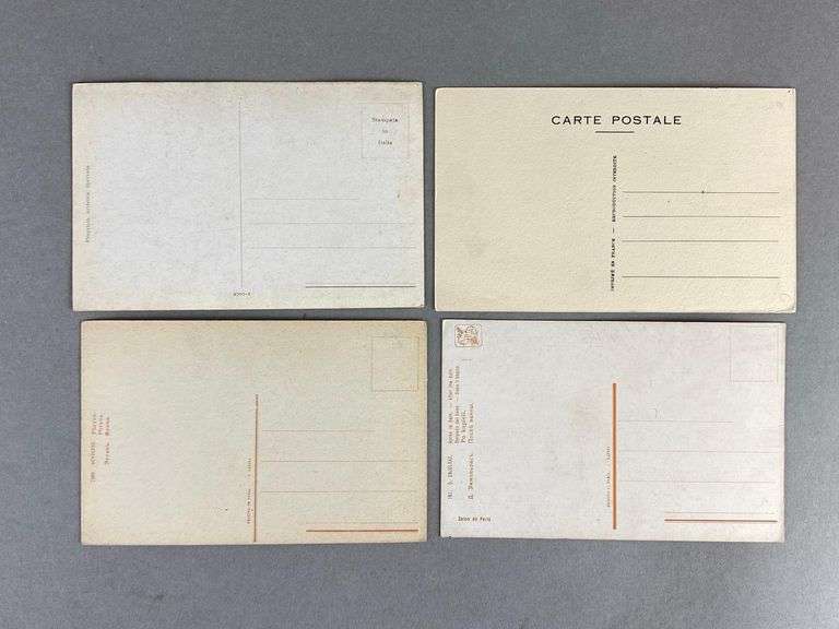 Postcards - 8 Pinup Women - Matthew Bullock Auctioneers