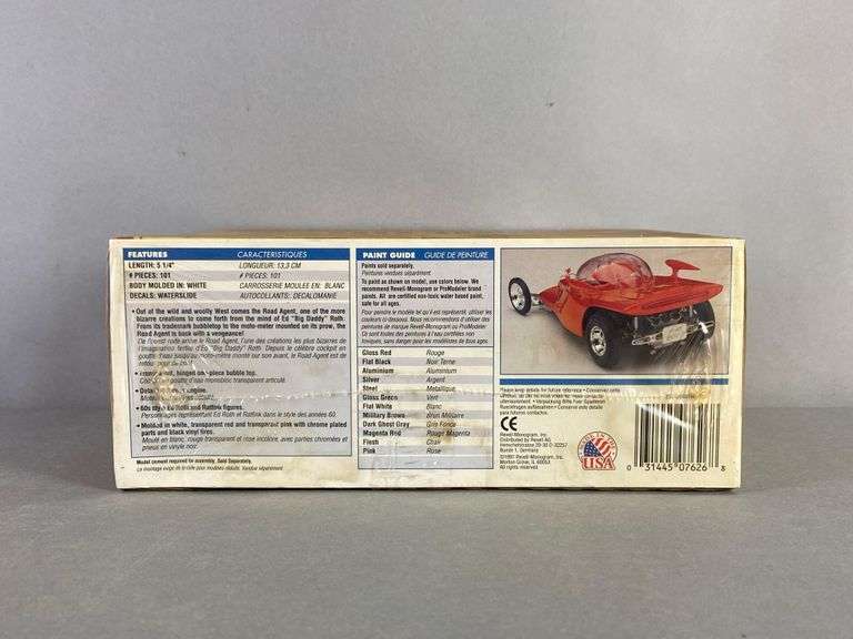 Revell Monogram Road Agent Ed Roth Plastic Model Kit - Matthew Bullock ...