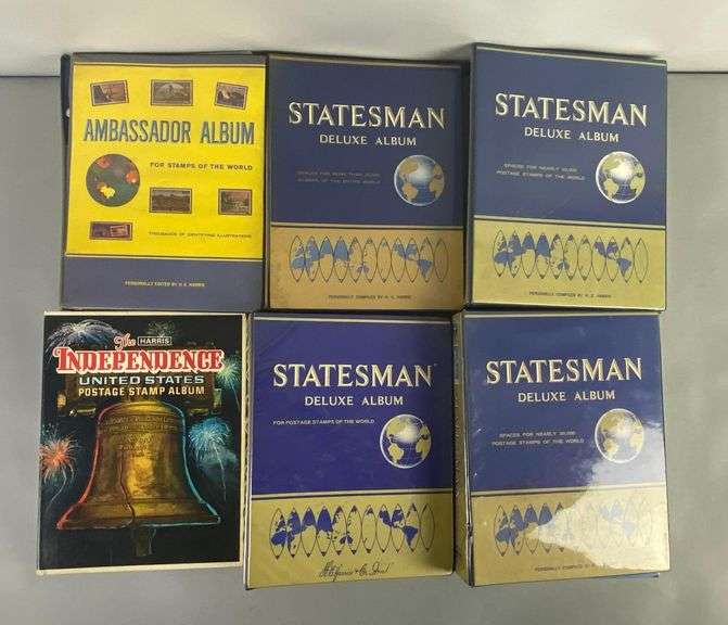 Group of Assorted Stamp Albums - Matthew Bullock Auctioneers