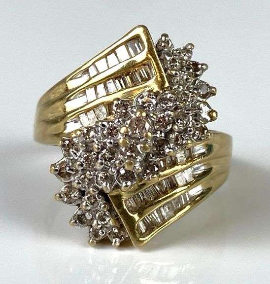 14K Gold Diamond Ring - Matthew Bullock Auctioneers