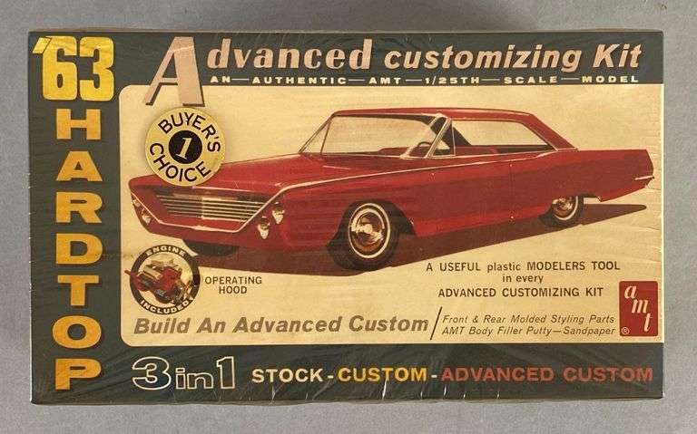 AMT 63 Ford XL Sports Hardtop Plastic Model Kit - Matthew Bullock ...
