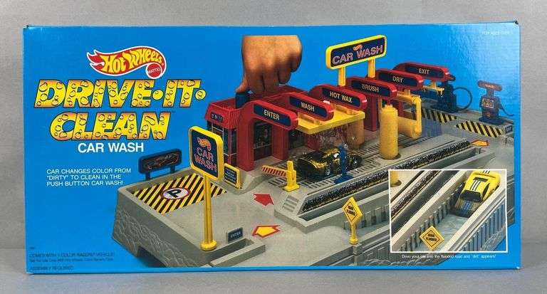 1988 Mattel Hot Wheels Drive It Clean Car Wash - Matthew Bullock ...